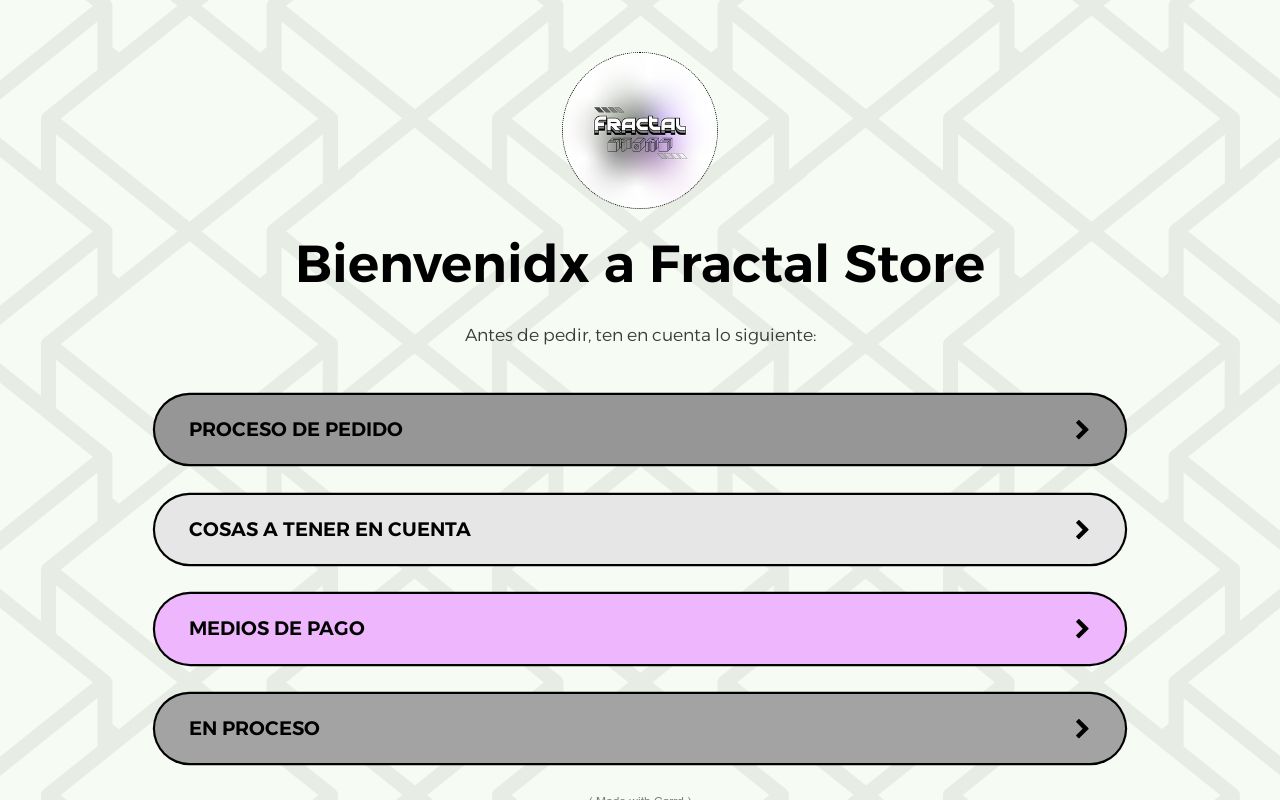 Fractal Store